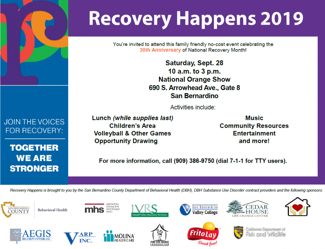 Recovery Happens – Department of Public Health